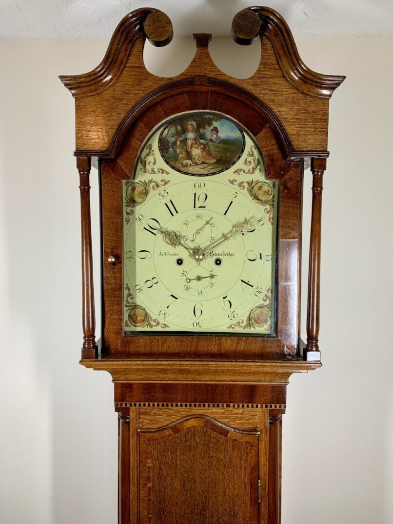 Antique Longcase Clocks For Sale » Clockwise